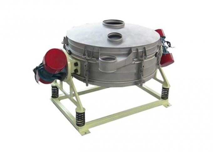Low Profile Vibro Screen Machine Round Vibrating Separator With Two ... Low Profile Vibro Screen Machine Round Vibrating Separator With Two ...