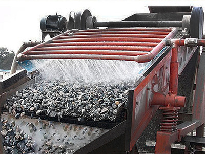 Rectangular Type Wet Screening Equipment Equipped With Cleaning Nozzles