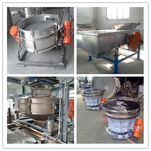 Quartz Silica Sand Vibro Sifter Sieve Machine Circular Multi Deck ...