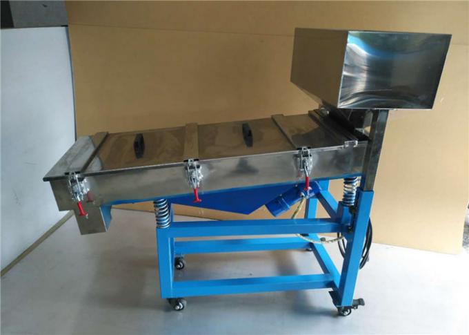 Durable Linear Vibrating Screen Machine Plastic Particle Rectangular ...